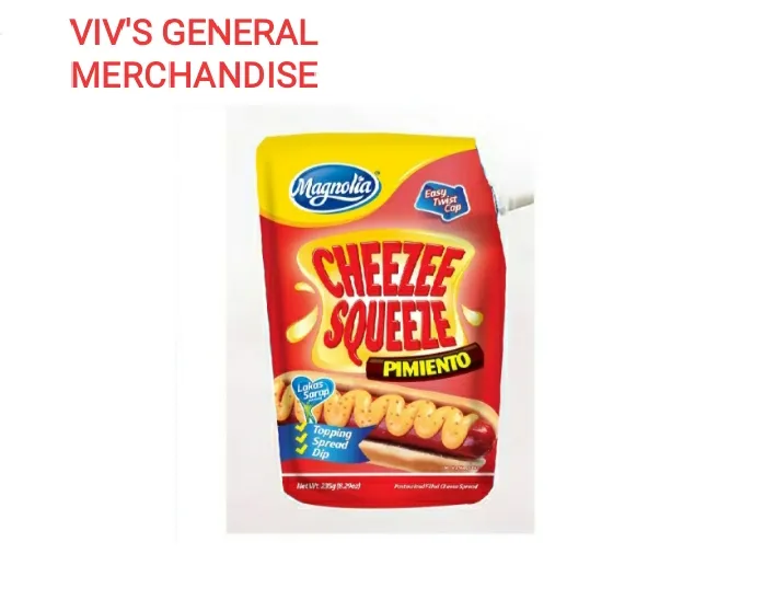 Magnolia Cheezee Squeeze Pimiento ( 235 g ) | Lazada PH