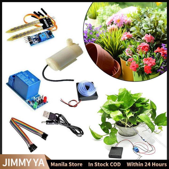 Automatic Watering System DIY Automatic Irrigation Module Kit Soil ... Automatic Watering System DIY Automatic Irrigation Module Kit Soil ...