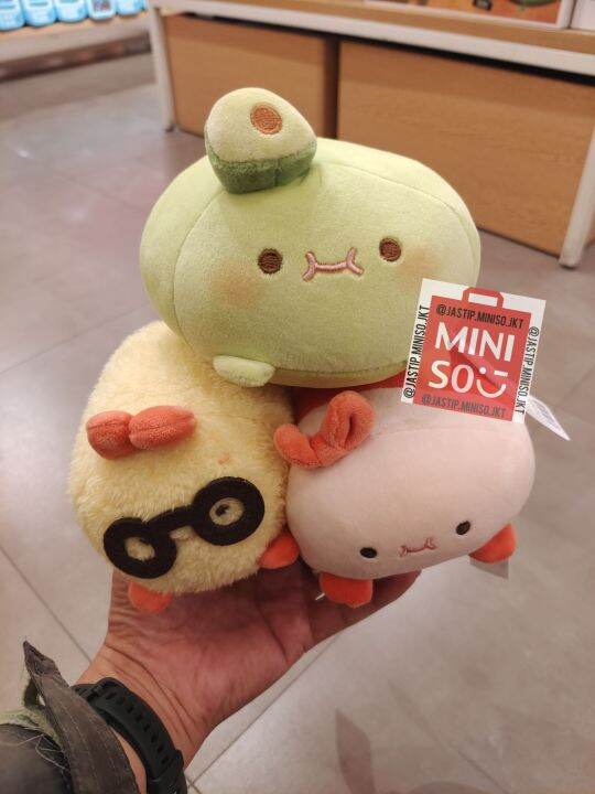 MINISO 🆕 Boneka Vitality Cafeteria (Avocado / Fried Shrimp / Butterfly ...