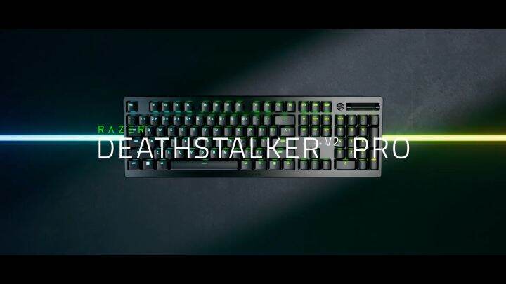 Razer DeathStalker V2 Pro Tenkeyless - Wireless Low Profile Optical ...