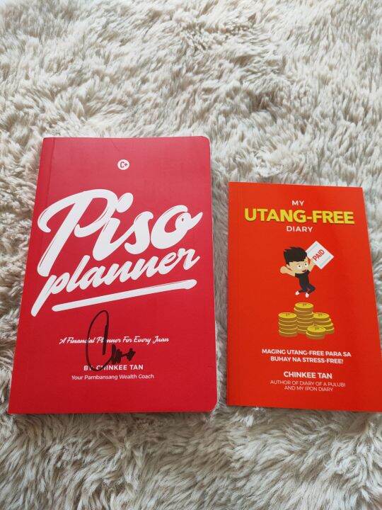 Piso Planner 2023-2025 + Utang-Free Diary By Chinkee Tan Wealth Life Coach Self Help Year ...