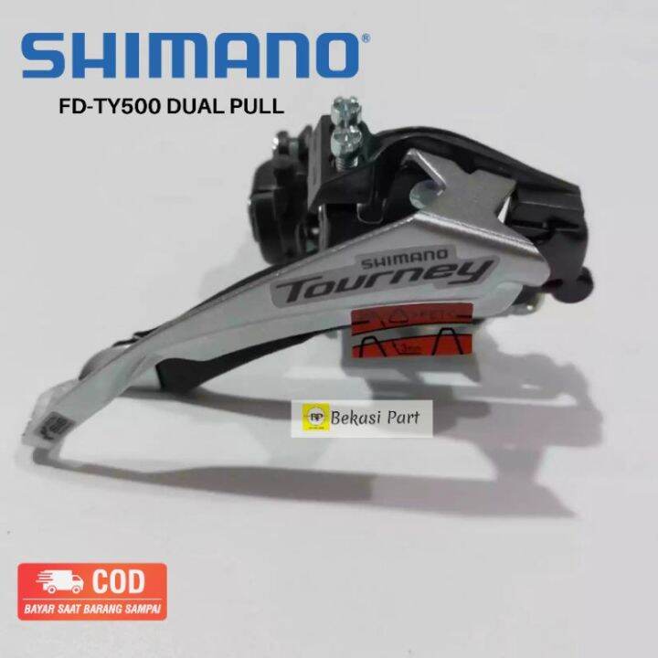 Front Derailleur FD Shimano Tourney TY500 dualpull tourney 3 speed - fd ...