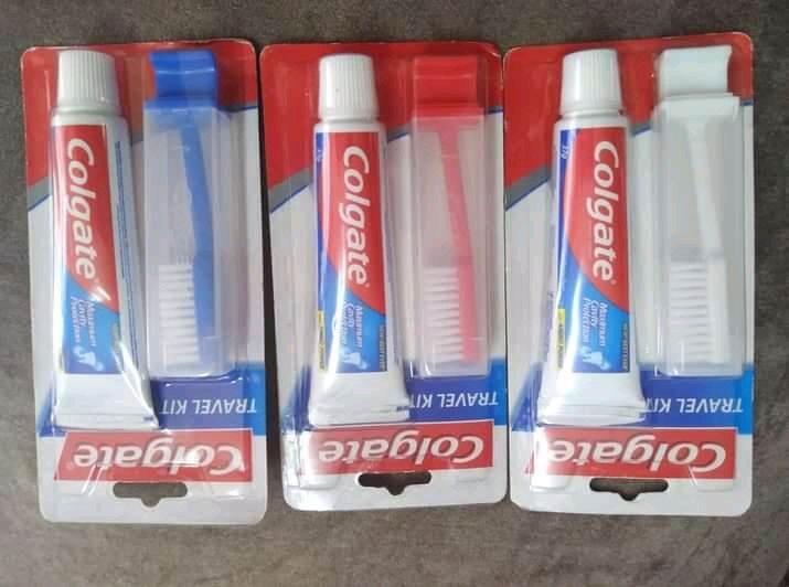 COLGATE TOOTHBRUSH PORTABLE + TOOTHPASTE 25ML (SOFT) 1PC (Travel Pack ...