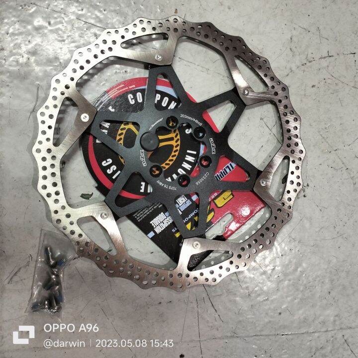 Mtb disc brake floating rotor 203mm | Lazada PH