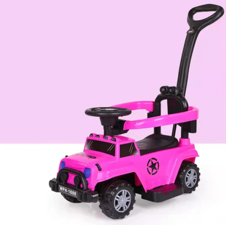 DNT 3in1 Jeep Baby Push Car Ride on Car for Kid's with music (1-3 years ...