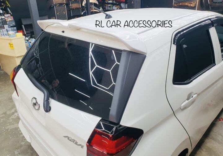 Perodua Axia 2023 2024 2025 Gear up RS FILEWAR rear roof top spoiler ...