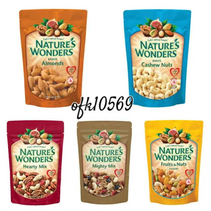 Tai Sun Nature's Wonders (Cashew Nut/Almond/Hearty Mix/Mighty Mix/Fruit ...