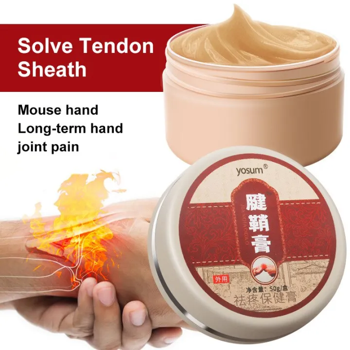 100% ORIGINAL Tendon Sheath Therapy Tenosynovitis Creams Pain Oil 50g ...