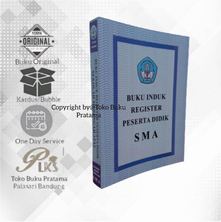 Buku Induk Siswa Kurikulum Merdeka Register peserta didik SMA | Lazada ...