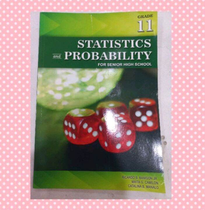 Statistics and Probability for Senior High School | Lazada PH