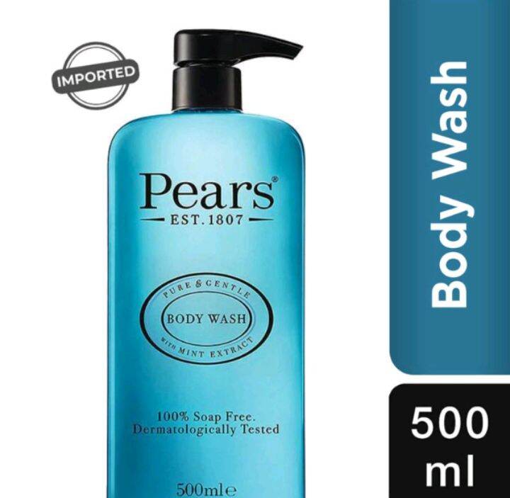 pears pure & gentle body wash with mint extract 500 ml | Lazada Indonesia