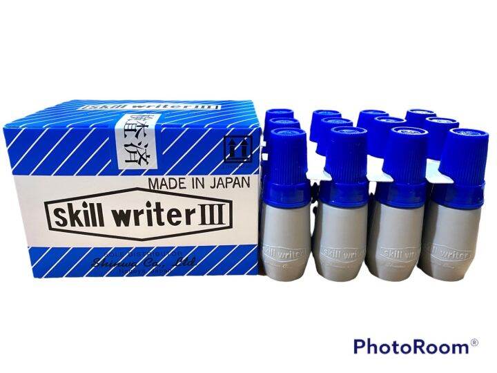 ปากกาอุตสาหกรรม SHINWA SKILL WRITER III มีให้เลือก 3 สี เขียว, น้ำเงิน ...