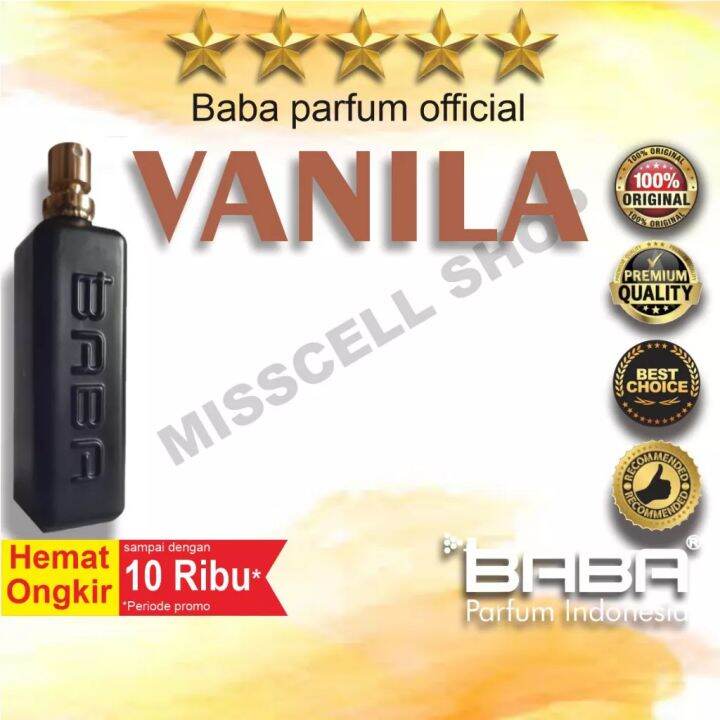 BABA PARFUM ORIGINAL AROMA VANILA | Lazada Indonesia