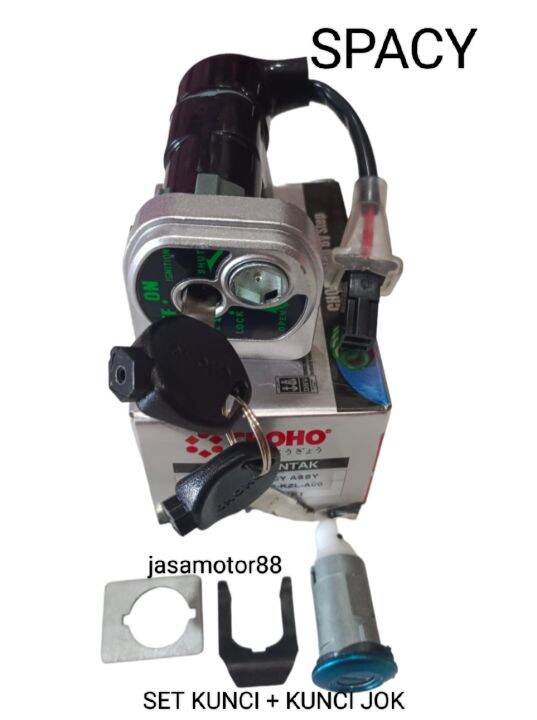 KUNCI KONTAK SPACY PLUS KUNCI JOK SADEL KOMPLIT | Lazada Indonesia