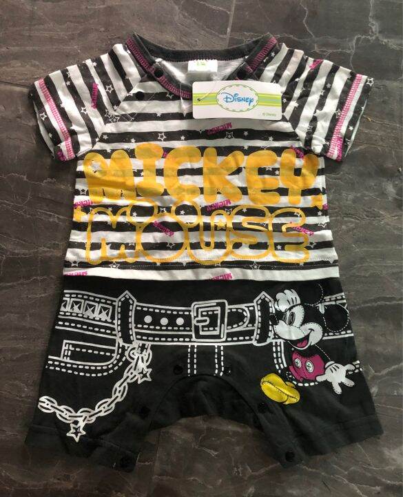 บอดี้สูท มิกกี้เมาส์ ขนาด70cm ~9kg | Lazada.co.th