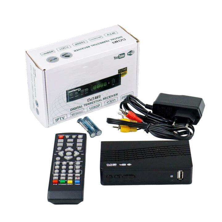 Set Top Box STB Digital TV DVB T2 Decoder Televisi Extra Terrestrial ...