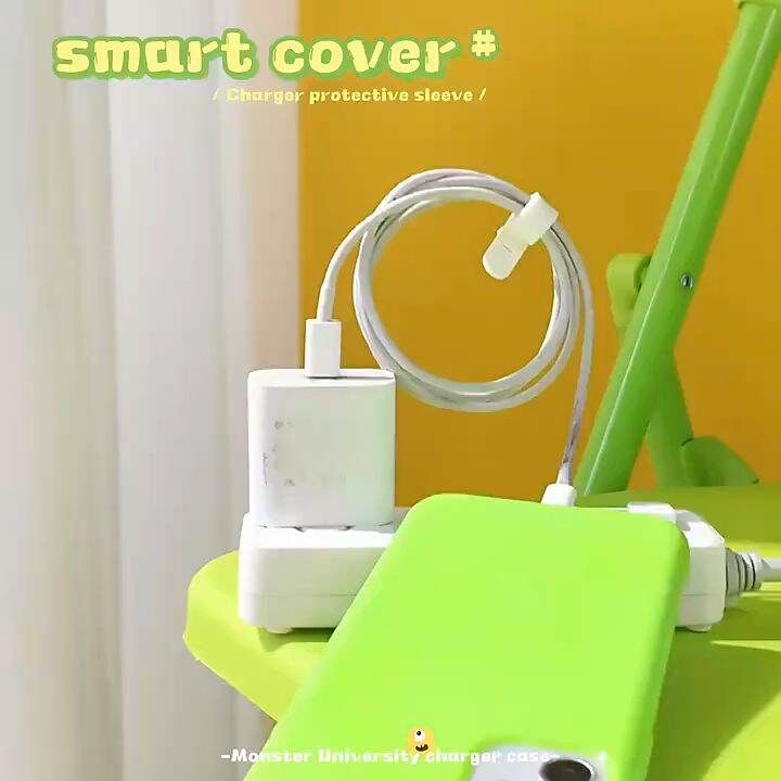 [PH Local Stock] 4Pcs/set Silicone Charging Cable Protector Cute ...