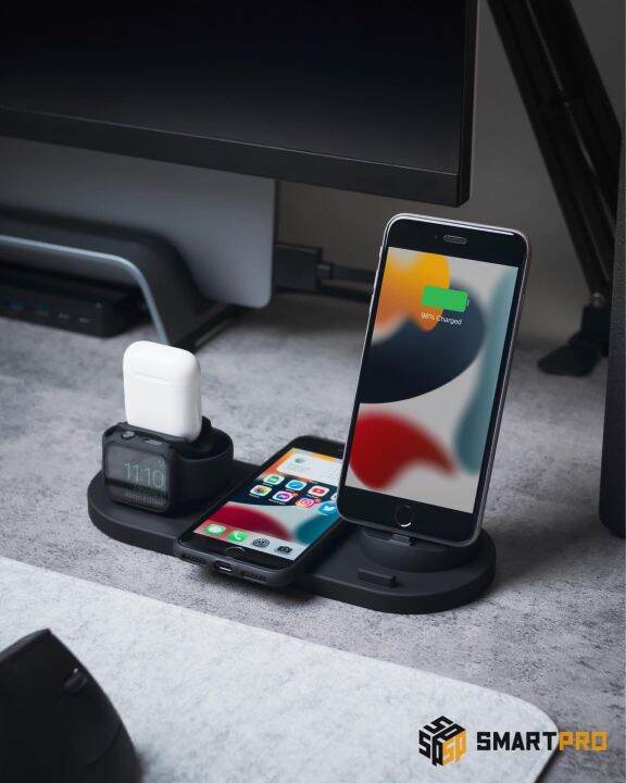 SMARTPRO ChargePro in ORIGINAL BOX (BLACK) All in 1 Wireless Charger ...