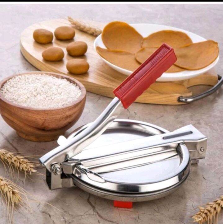 Stainless steel Jumbo chapati press/poori press/Tortilla press maker ...