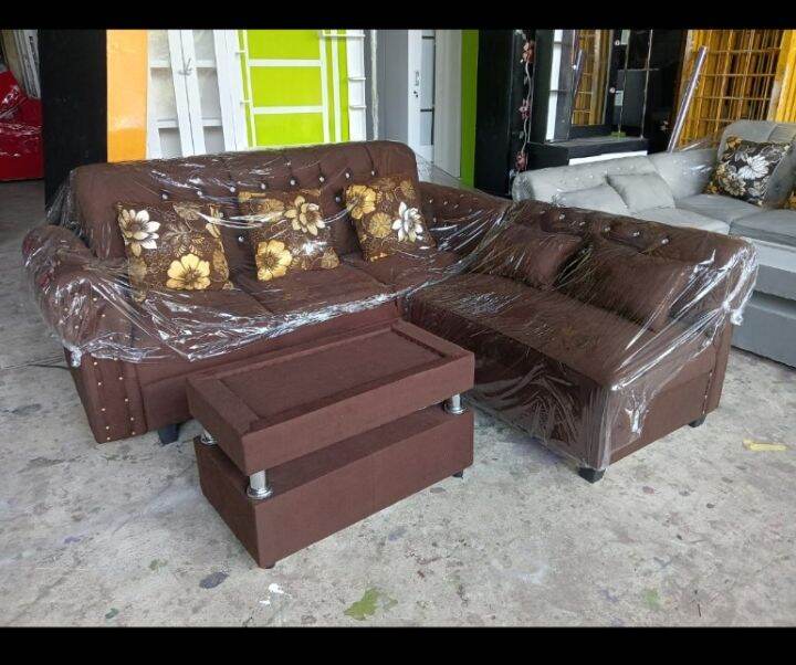 Sofa Bludru L murah Jabodetabek saja | Lazada Indonesia