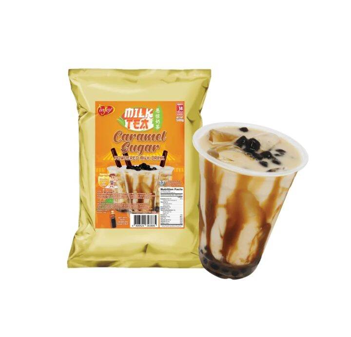 Injoy Caramel Sugar Milktea [500g] | Premium Milktea Flavor | Powdered ...