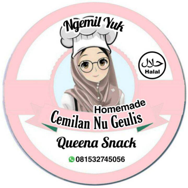 stiker label Snack custom [isi 100 pcs] | Lazada Indonesia