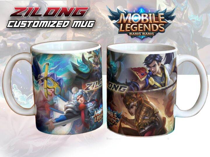 Mlbb Customized Mug Zilong | Lazada PH