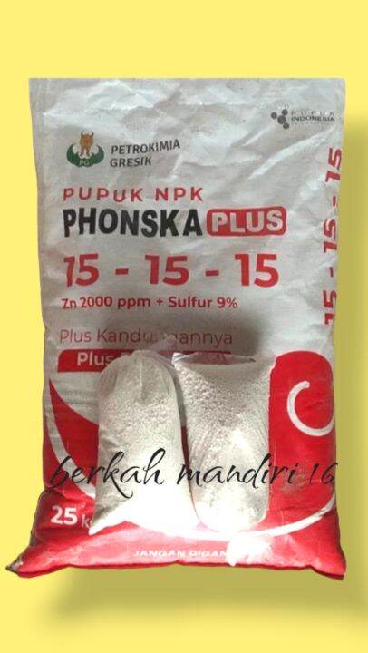 Pupuk Npk Phoska Plus 15-15-15 kemasan repack | Lazada Indonesia