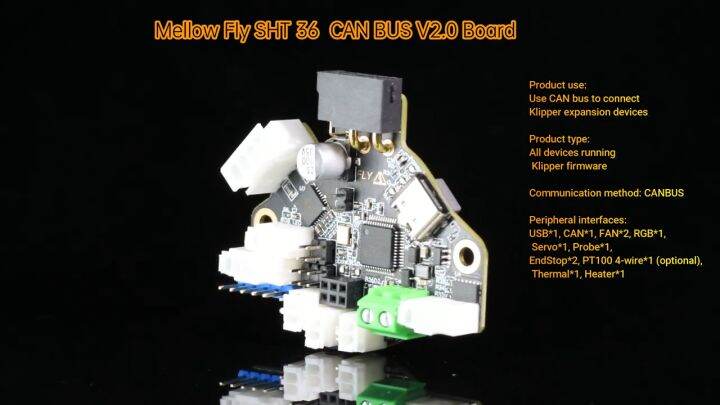 MELLOW Fly-SHT36 V2.0 Board With 1M Can Cable For Klipper Hotend ...