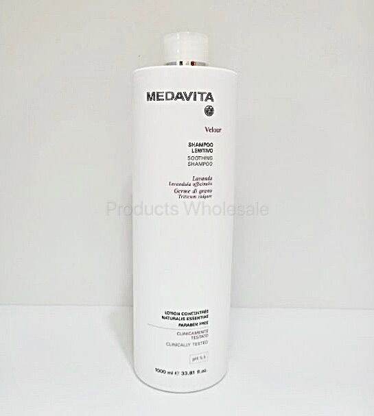 MEDAVITA VELOUR CALMING - Soothing shampoo pH 5.5 1000ml 100% Original ...