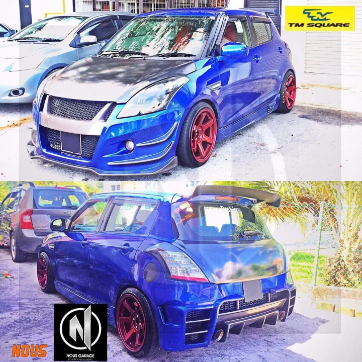 Suzuki swift 2011 2012 2013 2014 2015 2016 2017 2018 TM SQUARE Bodykit ...