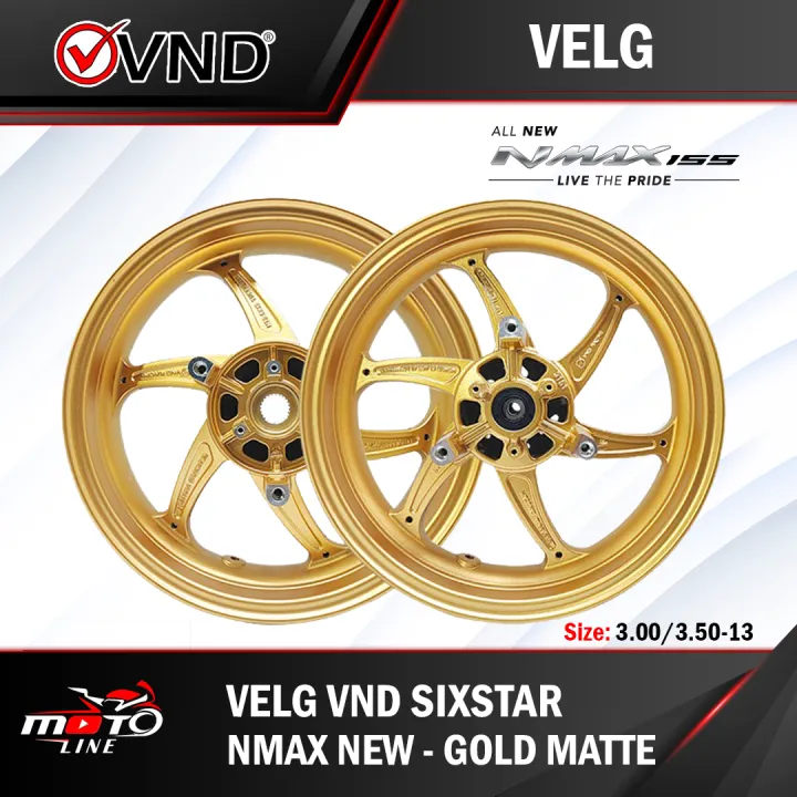 VELG VND SIX STAR NMAX NEW RING 14 GOLD | Lazada Indonesia