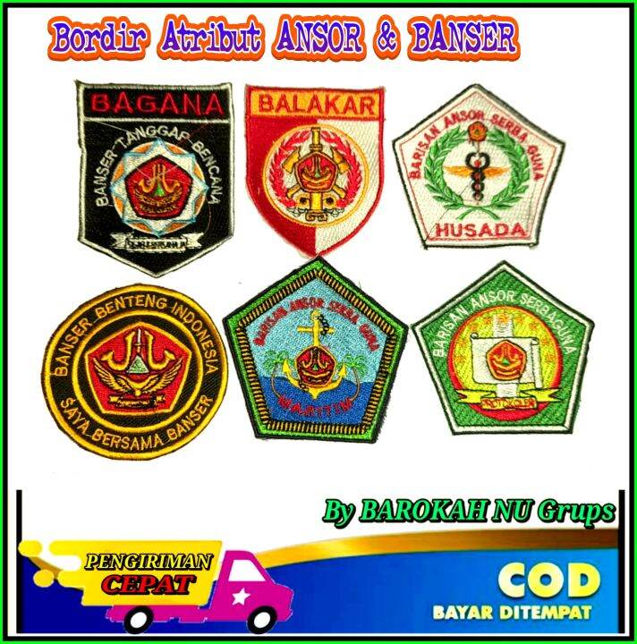 Bordir logo BANSER Ansor - PROTOKOL-BAGANA-BARITIM-HUSADA -Balakar ...