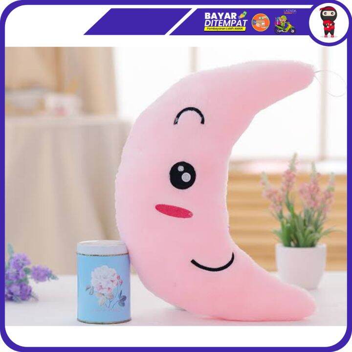 boneka bulan lucu menyala viral ukuran 30 cm bisa cod | Lazada Indonesia