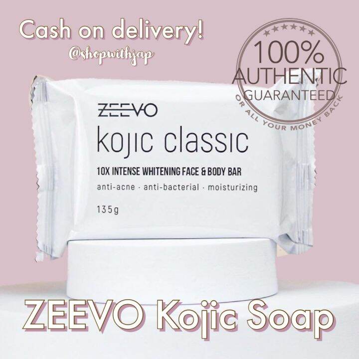 Zeevo Kojic Classic Soap (10x intense whitening + Anti-acne + Anti ...