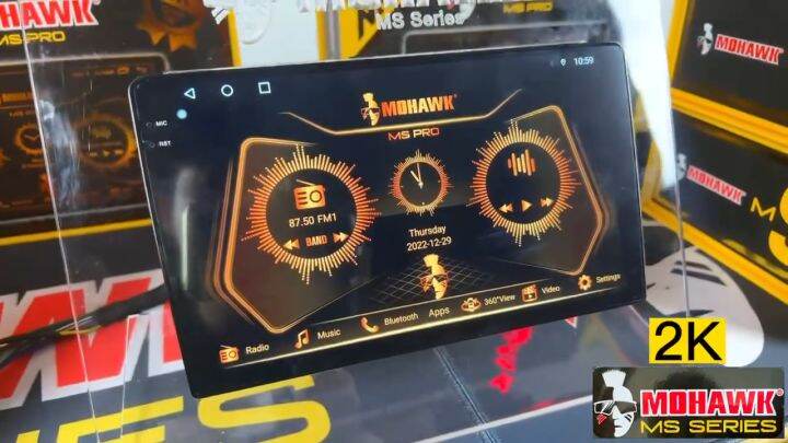 Mohawk MS PRO Series 2K Resolution QLED Built In 360 Camera System Car ...