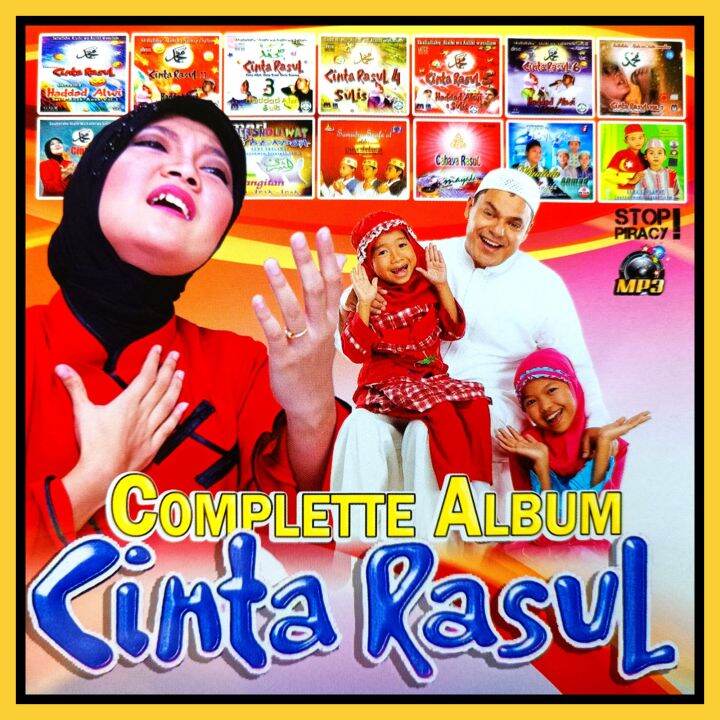 Kaset MP3 Audio Musik 133 Lagu Sholawat Islami Album Cinta Rasul Pilihan Terlengkap. | Lazada ...