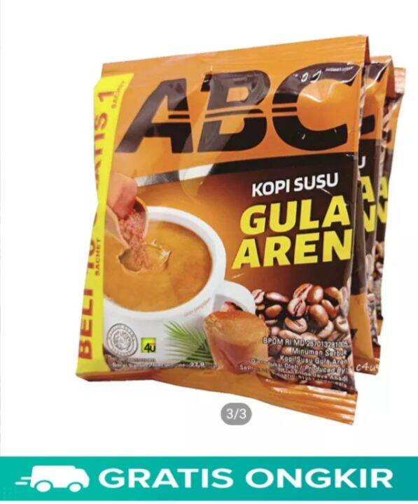 kopi ABC susu gula aren 27 g (1 renceng isi 11 saset) | Lazada Indonesia