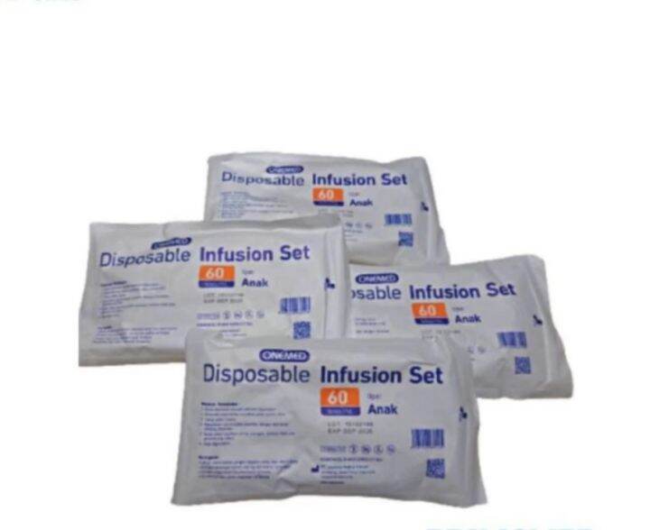 disposable infusion set anak child onemed infuset anak onemed ecer 1 ...