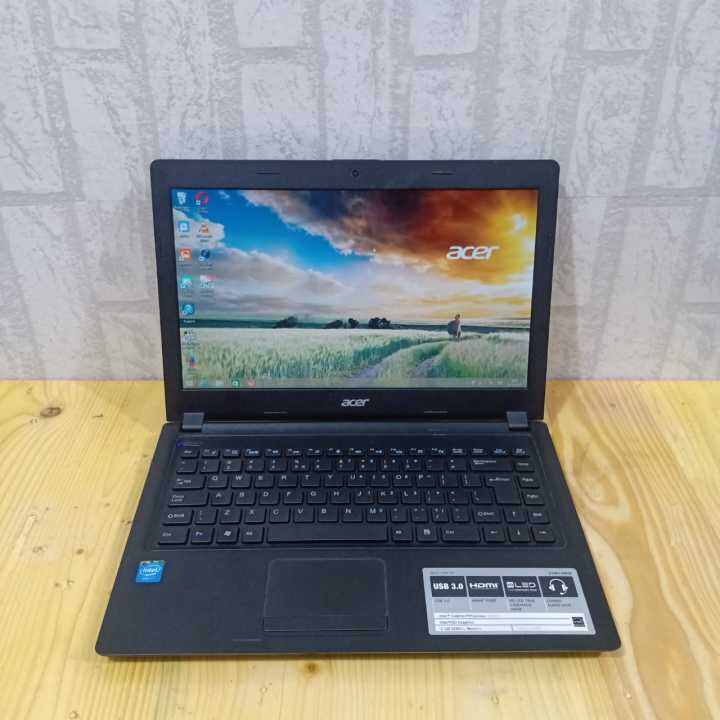 Laptop Acer One 14 Z1401 Celeron N2840 Ram 4GB/HDD 500GB Windows 10 Layar 14inch | Lazada Indonesia