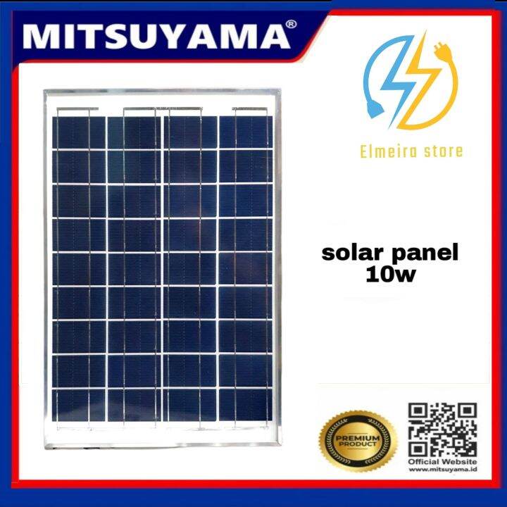 papan solar panel surya polycristalline 10 Watt | Lazada Indonesia