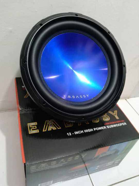 Subwoofer Embassy EW-126 12Inch Double Coil | Lazada Indonesia