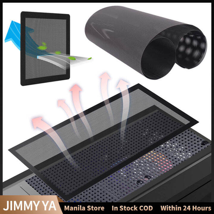 PVC Magnetic Dustproof Net Computer Cooling Fan Dust Filter PC Cooler ...