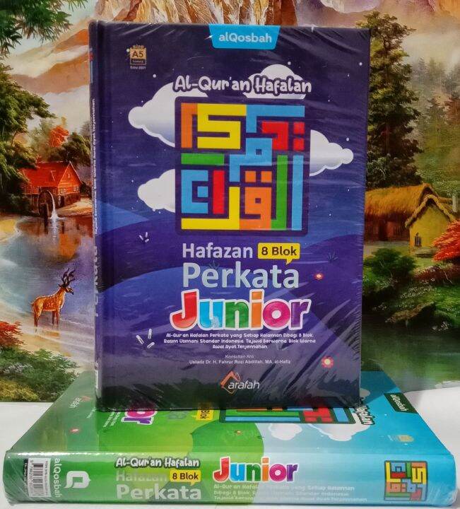AL-QUR'AN HAFALAN HAFAZAN 8 BLOK PERKATA JUNIOR FULL WARNA A5 | Lazada ...