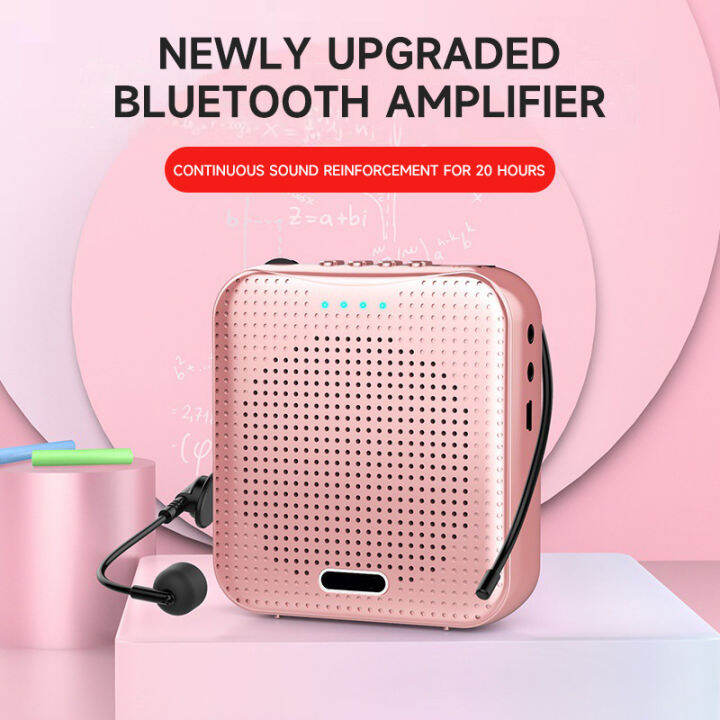 Portable Mini Voice Amplifier Amplifier Wired Microphone Loudspeaker ...