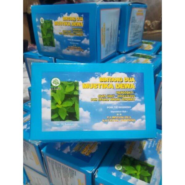 1BOX/20SACHET BINTANG DUA MUSTIKA DEWA Herbal Tea | Lazada PH