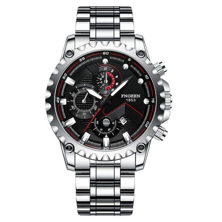 Jam Tangan Pria Dewasa 2022 Rantai Keren Analog Stainless Steel Terbaru ...