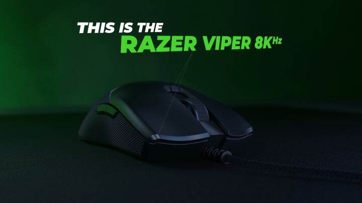 Razer Viper 8KHz Ambidextrous Esports Gaming Mouse (8000Hz Polling Rate ...