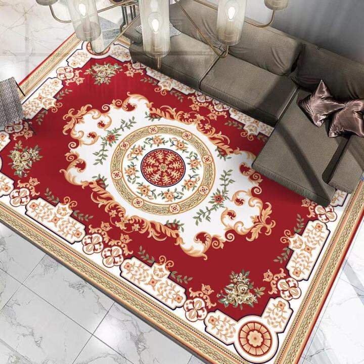 ( Bukan Jenis Nipis ) XXl Karpet Arab 200cm x 200cm 4D Crystal Velvet ...