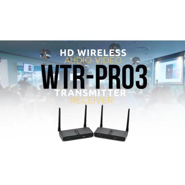 PX WTR-PRO3 Wireless HDMI Extender Audio Video Transmitter Receiver ...